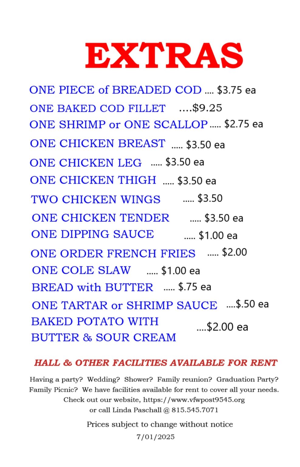 Friday Night Fish Fry Now Has Online Carryout Ordering. – Harry E ...